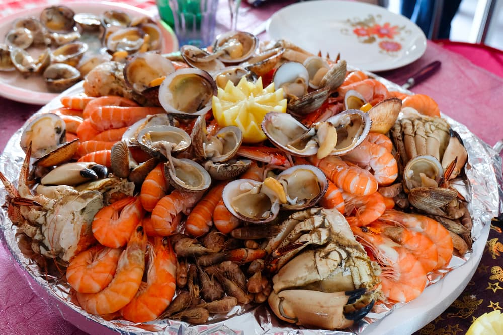 Seafood platter | Recipe ideas from Château Greysac